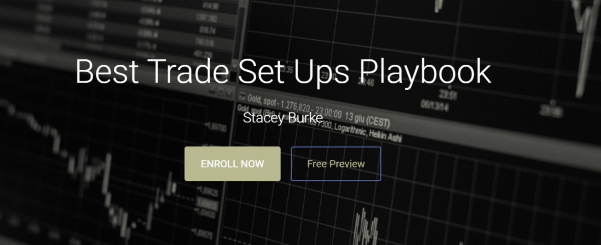 Stacey Burke – Best Trading Setups Playbook
