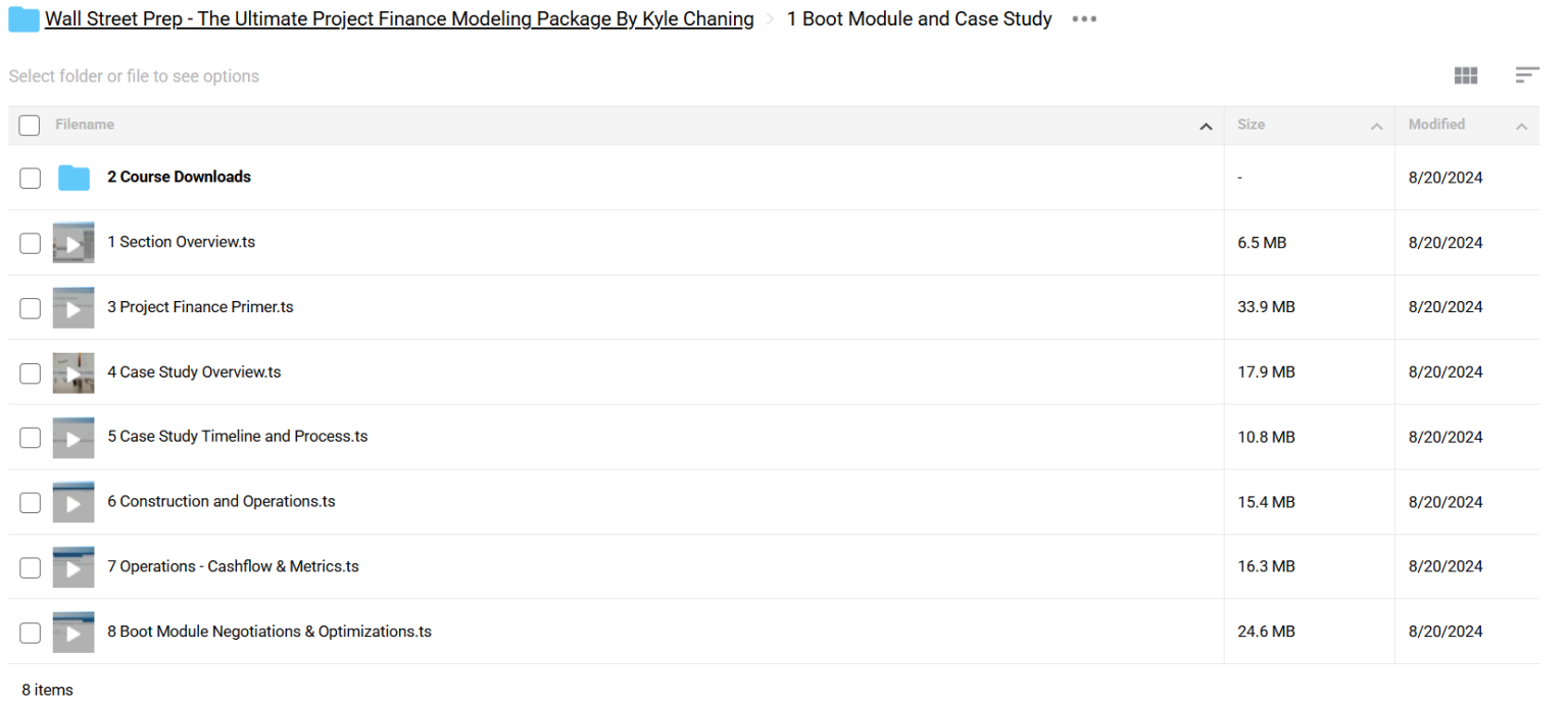 Wall Street Prep – The Ultimate Project Finance Modeling Package ...